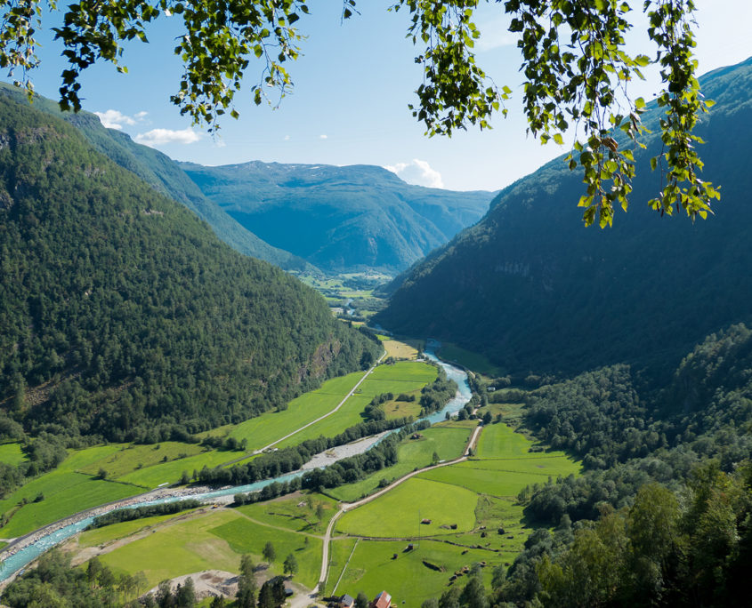 Biking and Hiking to Drivande waterfall - Norway