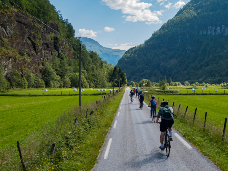 Bicycle rental in Skjolden - Sognefjord, Norway